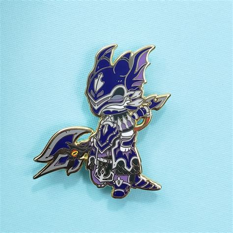 Enamel Pin Warriors Of Cute Dragoon Drg Dps Class Rpg Etsy
