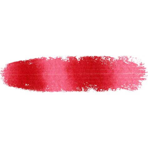 A Textured Red Brushstroke Combining Coarse Grunge Features With Smooth