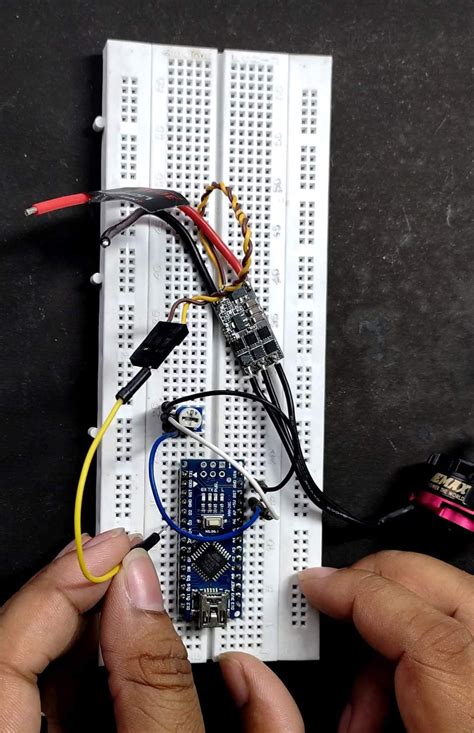 Testing This Emax Bldc Motor With Arduino Rprogramming