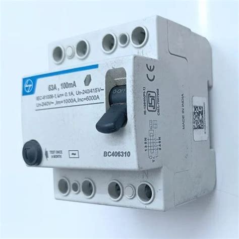 Landt 4 Pole Rccb 240v At Rs 3000 Piece In New Delhi Id 2852999778330