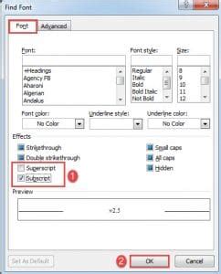 Ways To Batch Change Texts To Superscript Or Subscript In Your Word Document