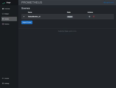 Scenes Audectra Documentation Scenes Audectra Documentation