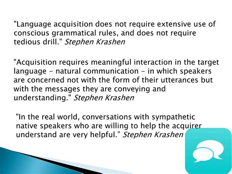 Stephen Krashens Theory Of Second Language Acquisition Pptx