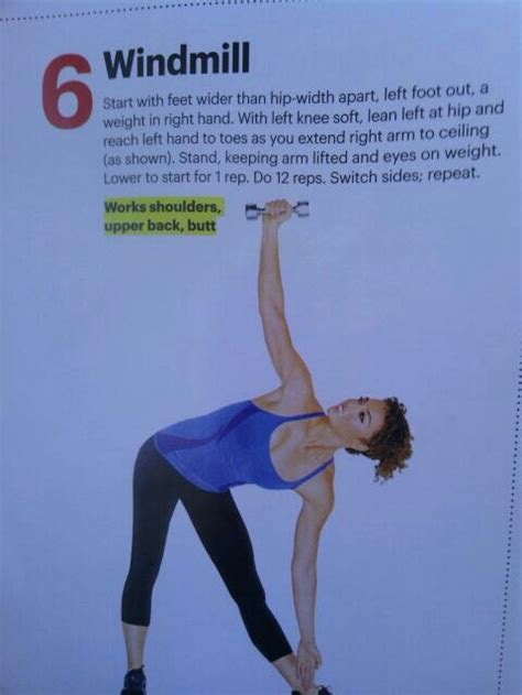 Work Those Arms With The Windmill Arm Workout Workout Fitness