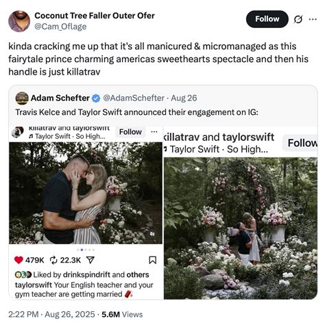 Kind Of Iconic Taylor Swift And Travis Kelces Engagement Know Your