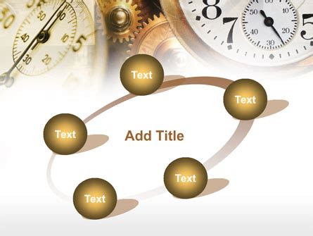 Clock Mechanism Presentation Template For PowerPoint And Keynote PPT Star