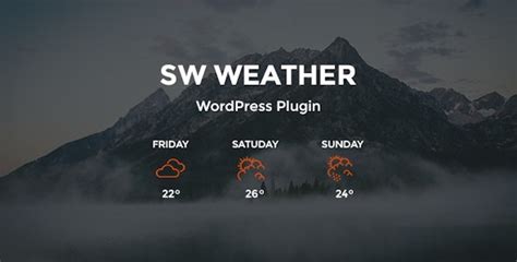 Best Weather WordPress Widgets Plugins IDevie