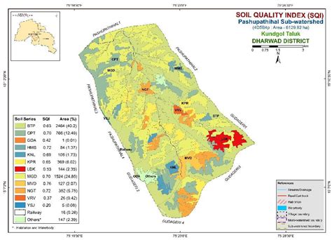 Evaluation Of Soil Quality Index Using Soil Mapping Units In