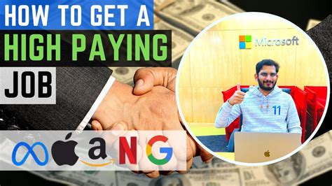 How To Get A High Paying Job Maang Youtube