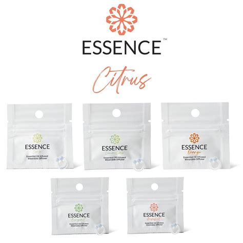 Essence Nose Diffuser Citrus 5 Pack Etsy