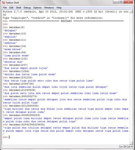 Membuat Program Katakan Angka Atau Terbilang Di Bahasa Pemrograman Python Contoh Pemrograman