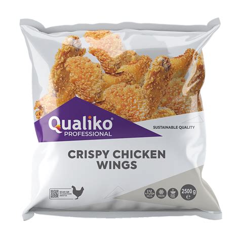 Crispy Chicken Wings Qualiko Frozen Chicken Meat