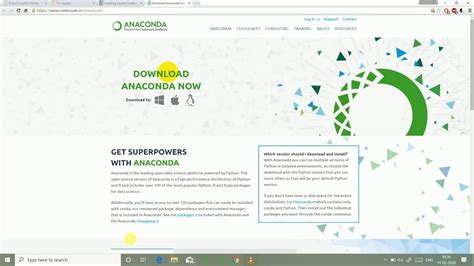 Anaconda Installation Machine Learning Tutorial 7 Youtube