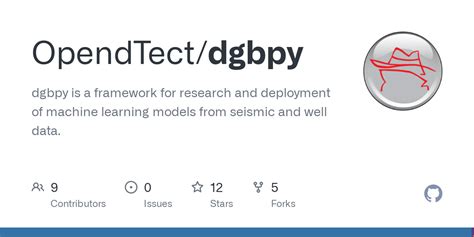 Github Opendtect Dgbpy Dgbpy Is A Framework For Research And Deployment Of Machine Learning