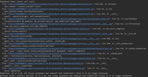 Does Not Work On Python Issue Aio Libs Aiomysql GitHub