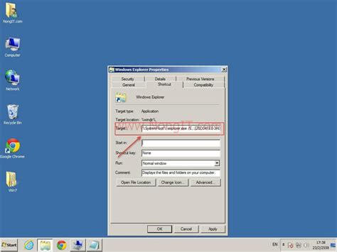เปลี่ยนค่าเริ่มต้น Windows Explorer จาก Libraries เป็น Computer