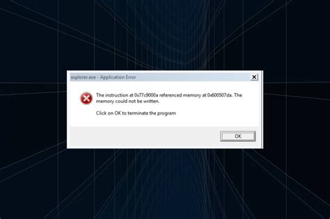 7 Tips To Fix The Instruction At 0x00007ff Referenced Memory Error