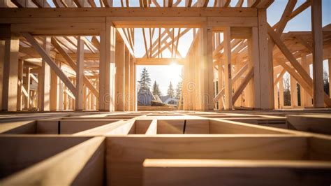 Structure House Framing Stock Illustration Illustration Of Tools