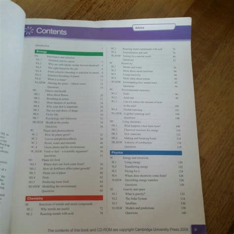 Igcse O Level Grade 9 Science Textbook Hobbies And Toys Books