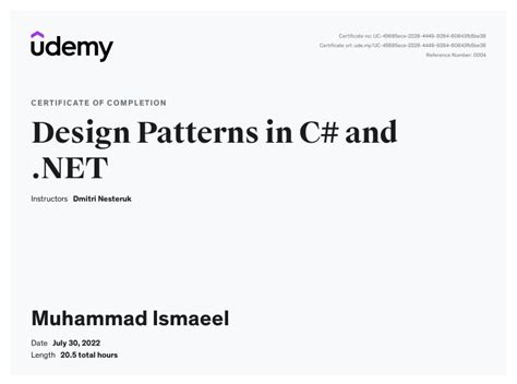 muhammad ismaeel on linkedin designpatterns software development