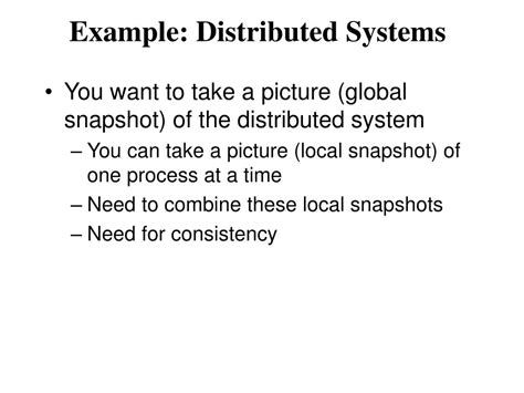 ppt distributed snapshot powerpoint presentation free download id