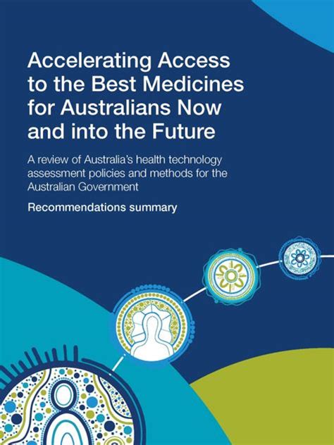 Health Technology Assessment Policy And Methods Review Recommendations Summary Australian