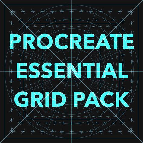 Procreate Essential Grid Pack — Teyleencom