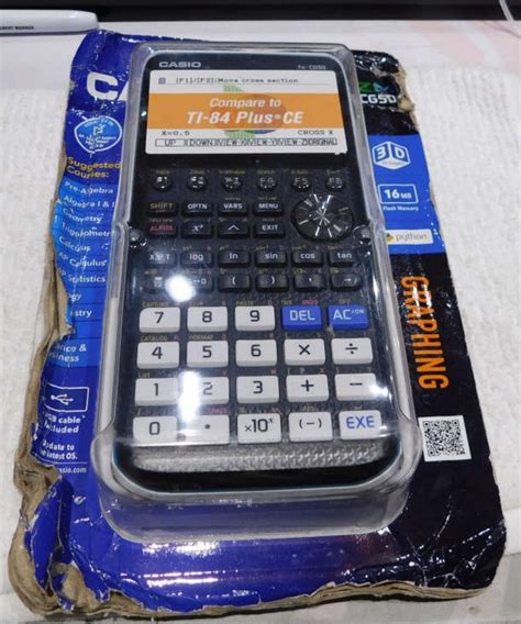 Lot Casio Fx Cg50 Prizm Graph 3d Calculator
