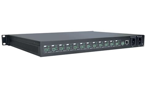Techlogix Launches 12 Port Low Voltage Power Hub Techlogix Networx A Division Of Lynn Av