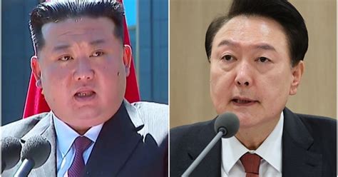 김정은 尹이름 거론하며 비방…“무력 기도시 핵무기 공격”