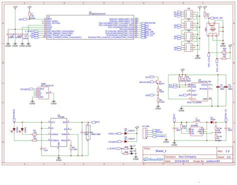 Clock Stm8 Lcd1602 OSHWLab