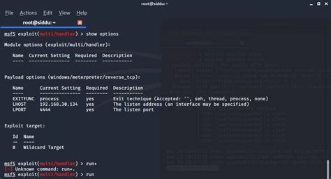 Payload Generation Using Metasploit Framework