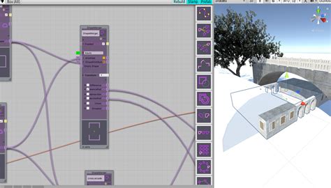 archimatix pro node based parametric modeling for unity [unity awards