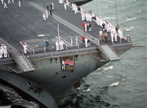Uss Coral Sea Cvb Cva Cv 43 Midway Class Aircraft Carrier
