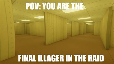 Pov You Are The Final Illager In The Raid Rminecraftmemes