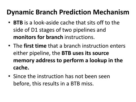 PPT Branch Prediction Logic PowerPoint Presentation Free Download ID