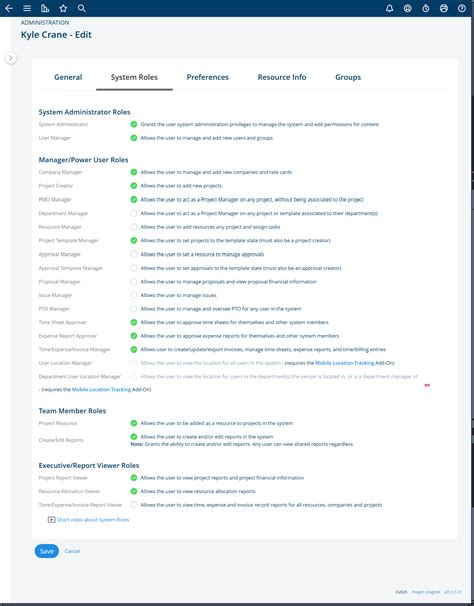 Permissions Overview Project Insight Help Center