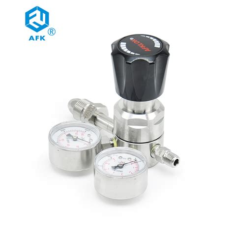 China Ss316 Tescom Pressure Regulator Co2 Cylinder Regulator Hydrogen