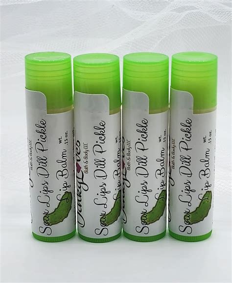 Sour Lips Dill Pickle Lip Balm Lip Balms Lip Love Handmade Lip