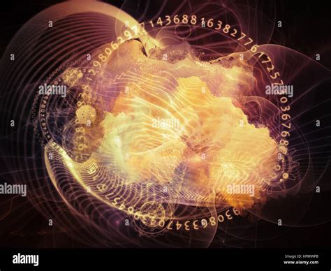 Computing Abstract Visualization Stock Photo Alamy