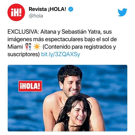 Foto De Sebasti N Yatra Y Aitana Juntos En Miami Renuevan Los Rumores De Romance Infobae