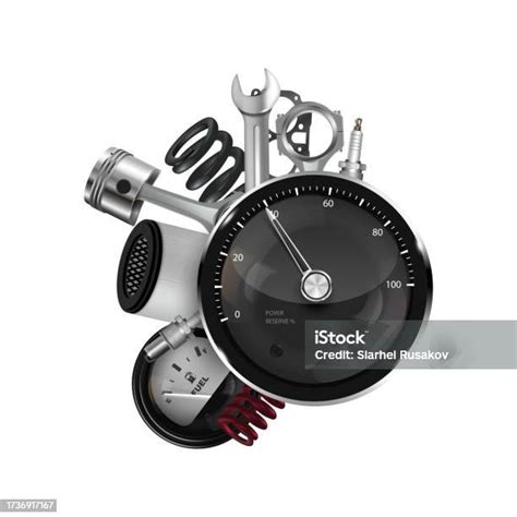 흰색 배경에 분리된 벡터 자동차 부품 자동차 수리점 설립 기화기에 대한 스톡 벡터 아트 및 기타 이미지 기화기 예비 부품 렌치 Istock