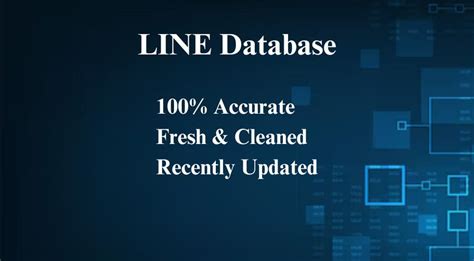 Line Database Telemarketing Data