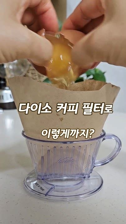 다이소 커피필터로 이렇게까지꿀팁 5가지 냉장고탈취부터 그릭요거트까지 Youtube