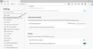 How To Clear Cache In Microsoft Edge Windows