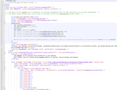 Can I Copyright My Excel Spreadsheet Throughout Converting Excel To Javascript And Using It In