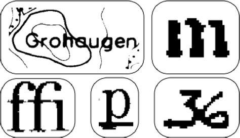 Figure 1 From Optical Character Recognition Using Template Matching And