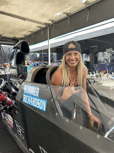 Summer Richardson On Linkedin My Happy Place 🏁 Top Alcohol Dragster🔥