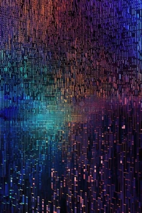 Abstract Data Encryption Background Stock Illustration Illustration Of Generative