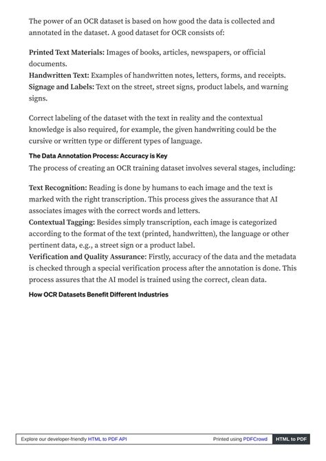 Ppt Enhancing Ocr Accuracy Using Training Datasets For Digital And